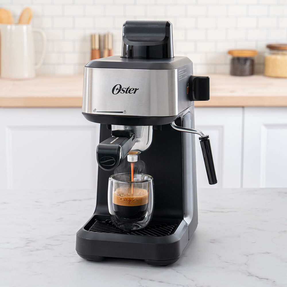 Oster® Cafetera, para Espresso y Cappuccino, Capacidad de 4 Tazas ...